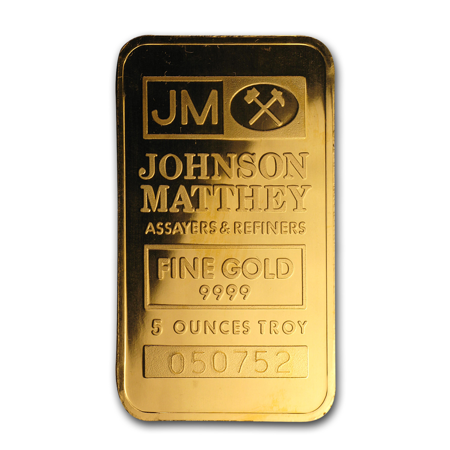 5 oz Gold bar - Instant Gold Refining